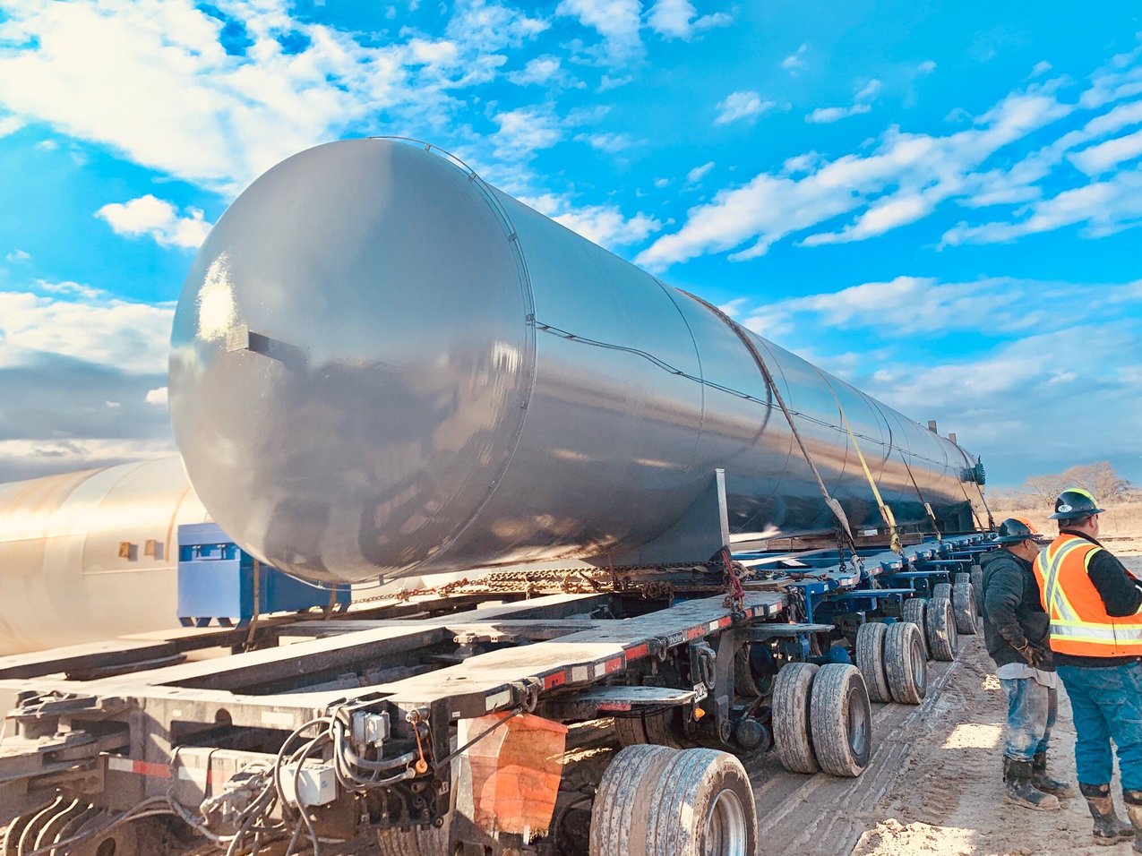 Stabilizer Feed Drum & Surge Tank Vessel Fabrication for Natural Gas Processing